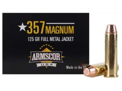 Armscor 38 Super Auto 125 gr FMJ CASE 1000rds