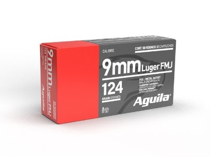 Remington 9mm Luger Ammunition Range T9MM2L 124 Grain Full Metal Jacket ...