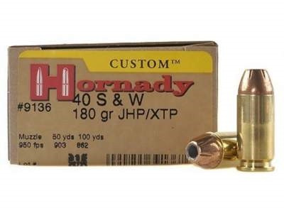 Hornady 10mm Auto Custom 180 gr XTP JHP 20 per box