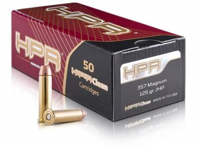 HPR 357 Magnum Ammunition 125 Grain Jacketed Hollow Point 50 rounds