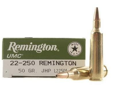 Remington 22-250 EtronX Varmint Electric-Primed Ammunition 50 Grain V ...