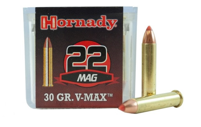Hornady 22 Win Magnum H83202 30gr V-MAX 50 per box