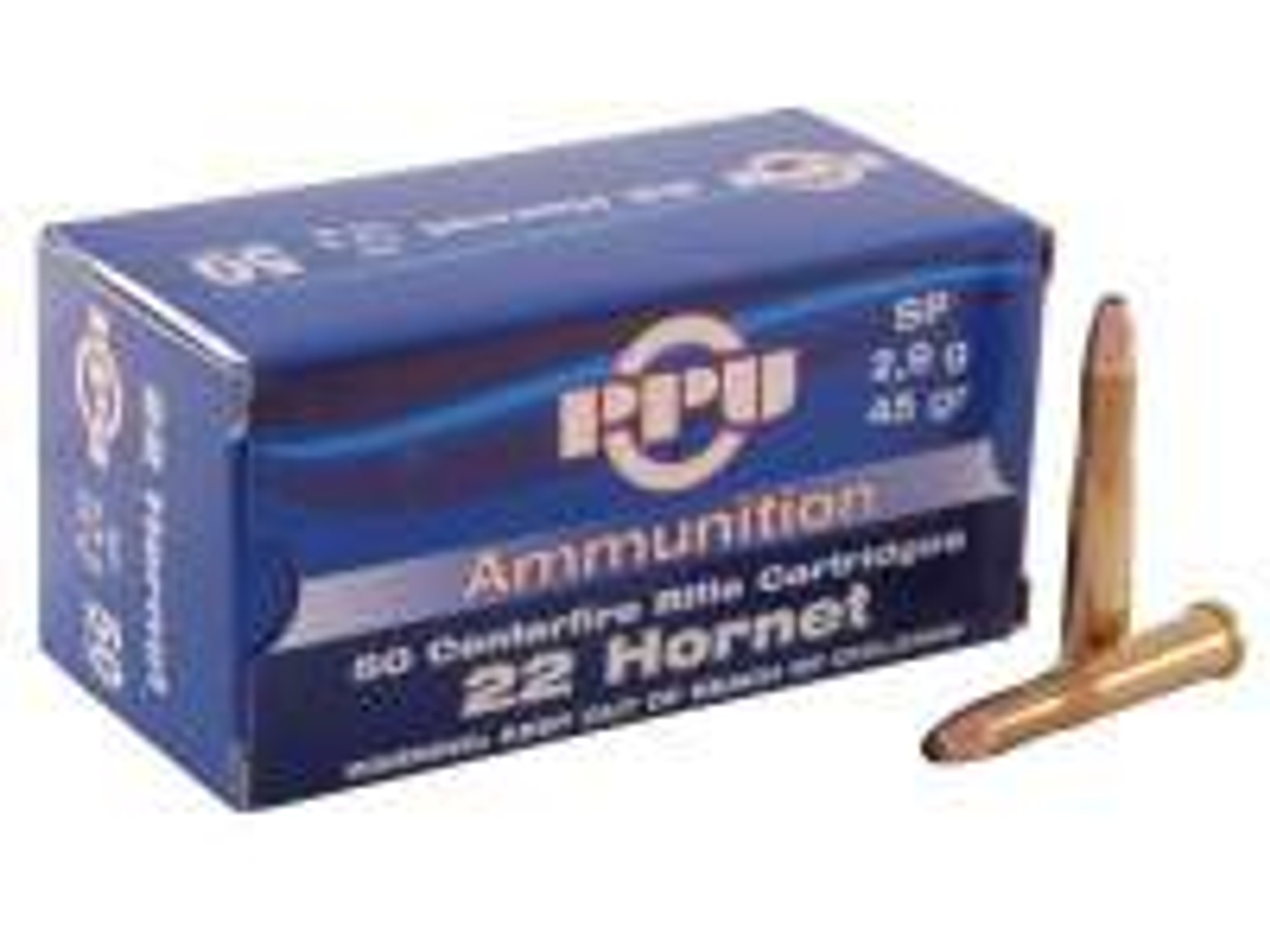 Hornady 22 Hornet Varmint Express, H8302, 35gr V-max, 25 per box