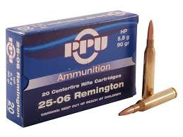 Winchester 25-06 Rem Ammunition X25062 120 Grain Positive Expanding ...