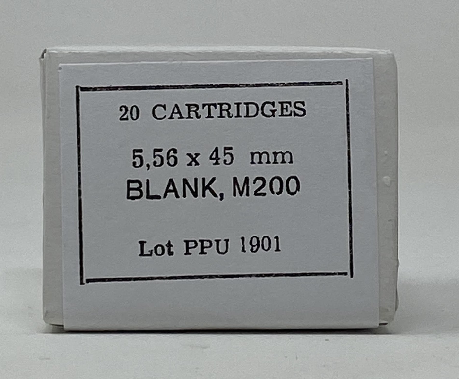 Federal 5.56mm Blanks M200 Can 1140 Rounds