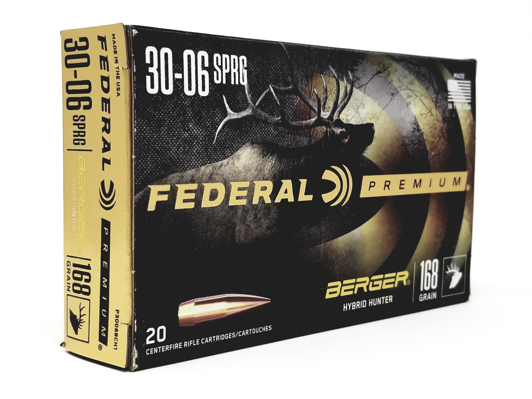 Federal Premium Gold Medal 300 Norma Mag 215 Grain Berger Hybrid Hunter ...