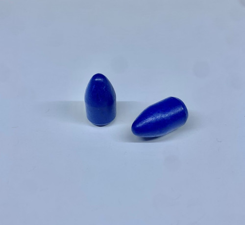 The Blue Bullets 9mm (.355 Dia) Reloading Bullets BB9125RN 125 Grain ...