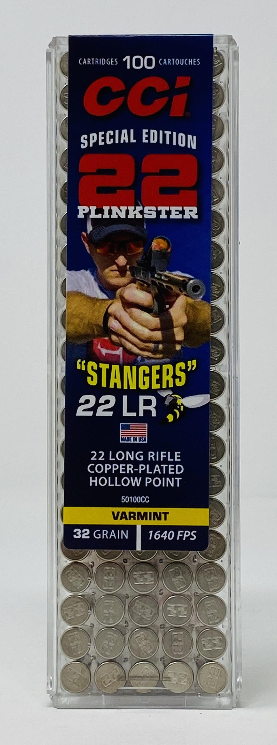 CCI 22 LR Stinger Hyper Velocity CCI0050 32gr CPHP 50 per box