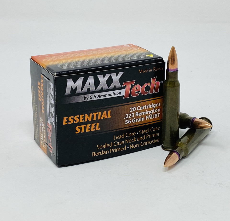 Wolf 223 Rem Ammunition Performance 55 Grain Full Metal Jacket 20 Rounds
