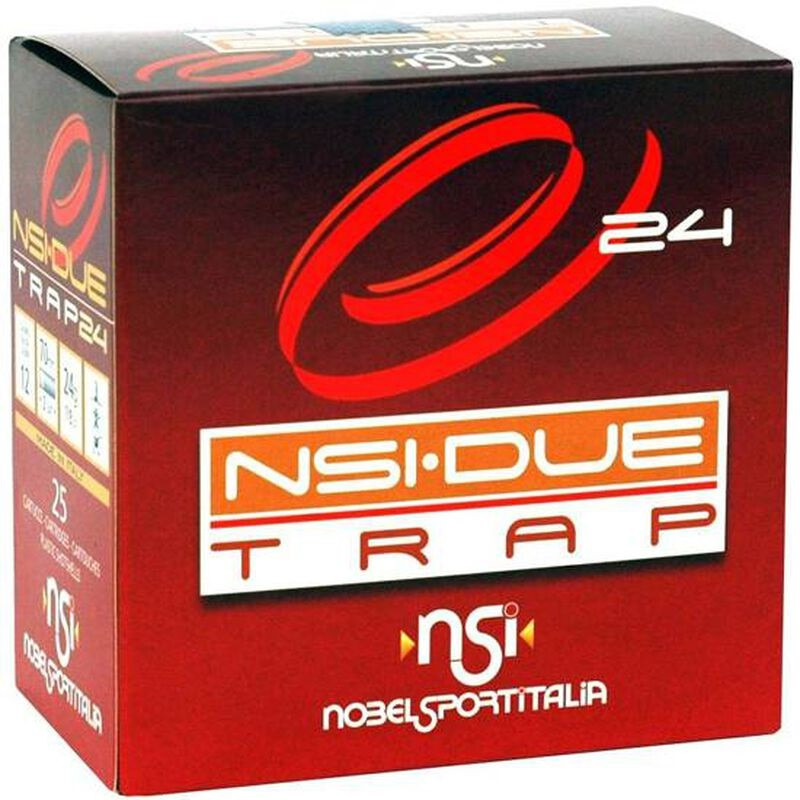 Nobel Sport Italia 20 Gauge Ammunition ANS2075CASE 2-3/4" 7/8 oz 7-1/2 ...
