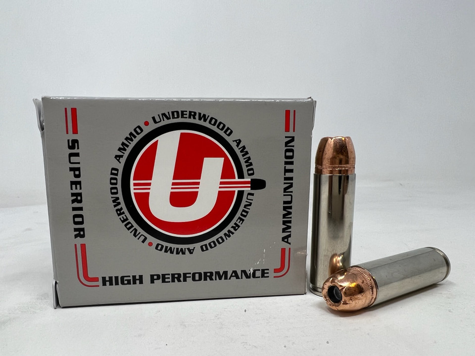 Underwood 50 Beowulf Ammunition UW518 350 grain XTP Jacketed Hollow ...
