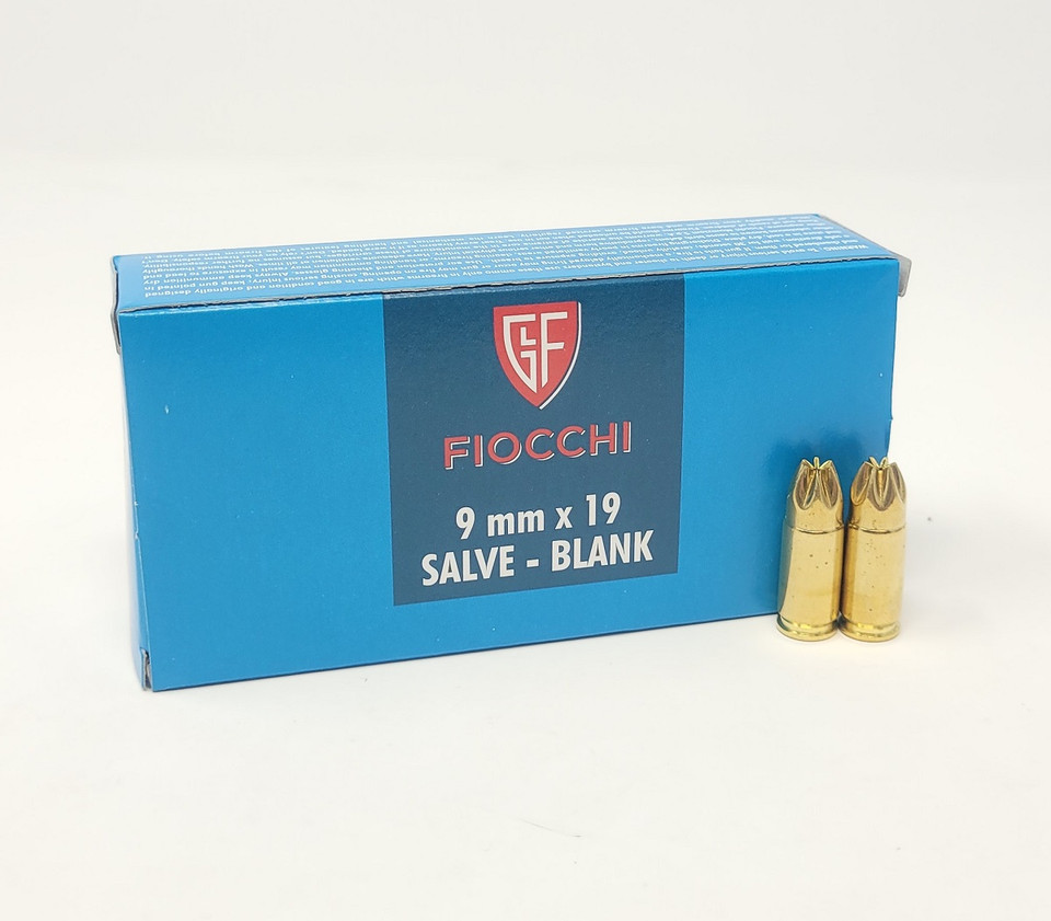 Fiocchi 380 Auto Blank Ammunition FI380BLANK BLANKS 50 Rounds