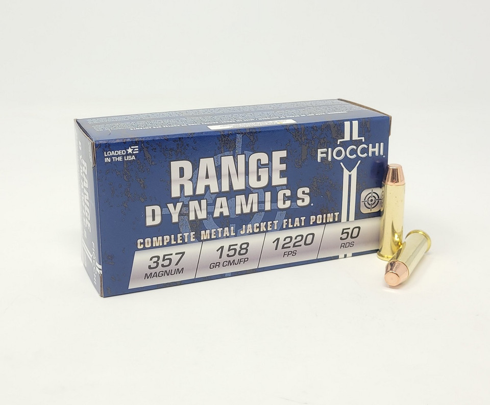 New Republic 357 Magnum Ammunition REPURTR357BR 158 Grain Full Metal ...