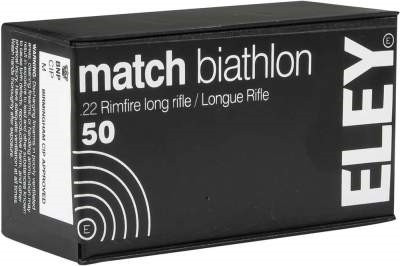 Eley 22LR Match OSP ELEY1500 40 gr LRN 50 per box