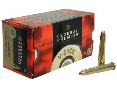 Federal 22-250 Remington Ammunition V-Shok P22250D 43 Grain TNT Green ...