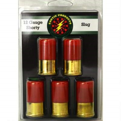 Fiocchi 12 Gauge Ammunition Steel Slug 12SLXTXP 2-3/4" 1oz Aero Slug 5 ...