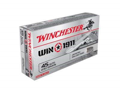 Winchester 45 Auto Ammunition RA45B Ranger 230 Grain Bonded Jacketed ...