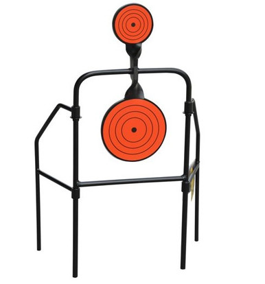 Ridgeline 3" & 5" Centerfire Handgun Target FOT10491 Black/Orange