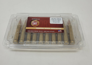 DRT 300 Win Mag Ammunition DRT300WMTS175 175 Grain Terminal Shock ...