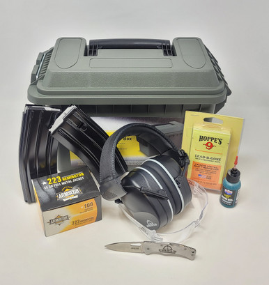 Outdoor Limited 223 Rem Bundle OL223BDL Includes 50 Cal Can, OL Pocket Knife, OL Ear Muff, OL ...