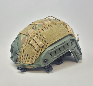 Guard Dog Fast Ballistic Helmet Level 3a Green With Multicam Cover FAST ...