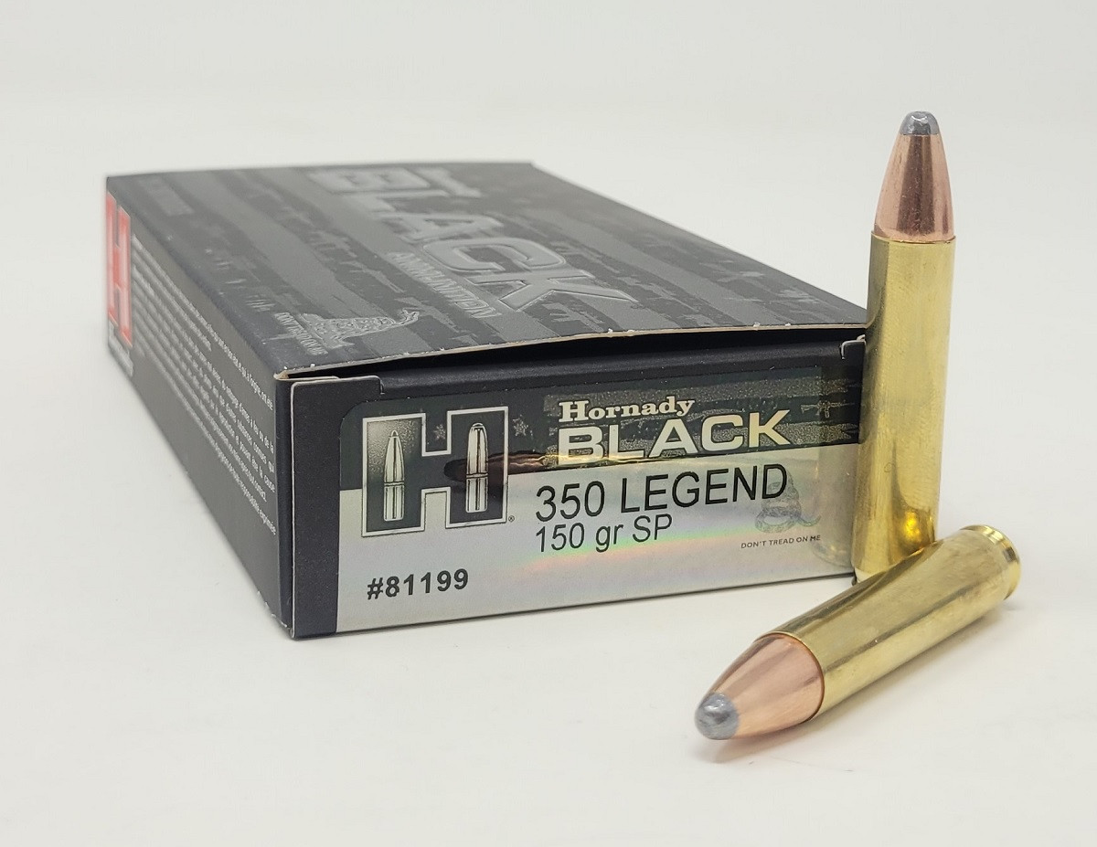 350 Legend Ammo - Hornady Ammo Black SP