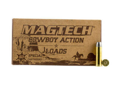 Magtech 38 Special Ammunition Cowboy Action Load MT38L 158 Grain Lead ...