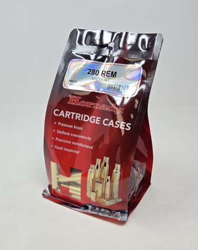 Hornady 280 Rem Unprimed Reloading Brass Casings H8638 50 Pieces