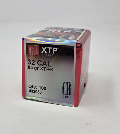 Hornady 32 Cal (.312 Dia) Reloading Bullets H32050 85 Grain XTP ...