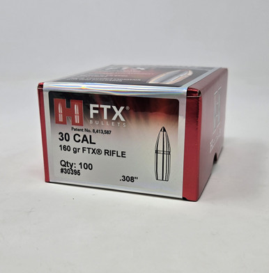 Hornady 30 Cal (.308 Dia) Reloading Bullets For 30-30 Win H30395 160 ...