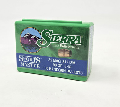 Sierra 32 Cal (.312 Dia) Reloading Bullets Sports Master SRAA8030 90 ...