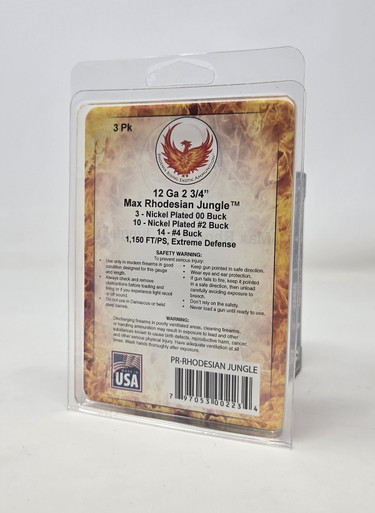 Phoenix Rising 12 Gauge Ammunition PR12RJ 2-3/4" With Large Pellets ...