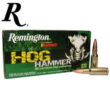 Remington 30 Rem AR Ammunition Hog Hammer PHH30AR1 125 Grain TSX 20 rounds