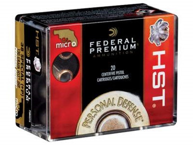 Federal 38 Special +P Personal Defense Micro P38HST1S 130 Grain Hydra ...