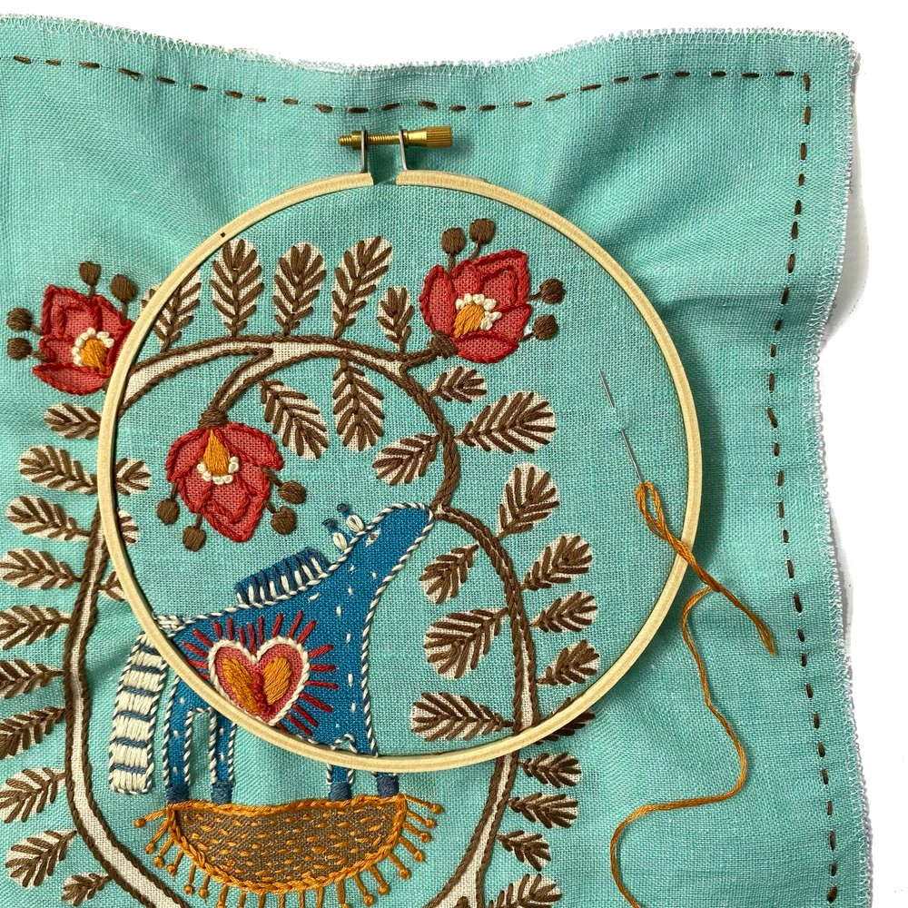 Stanley Embroidery Kit | Kasia Jacquot - Sew & Co