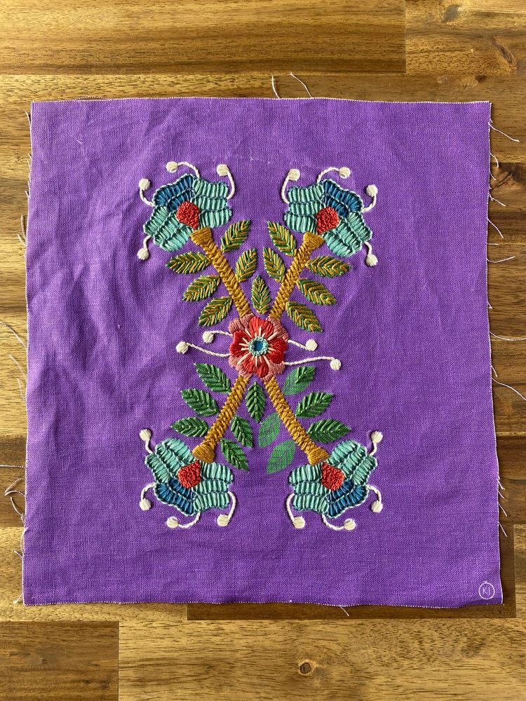 Eva Embroidery Kit | Kasia Jacquot - Sew & Co