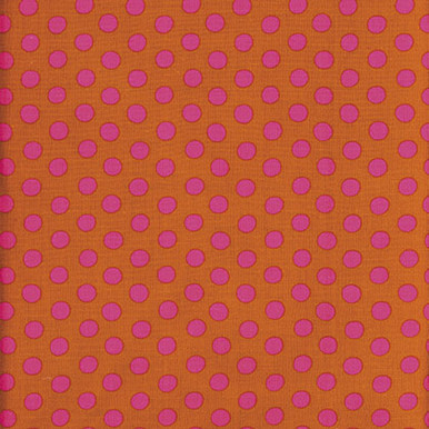 Classic Spots in Tobacco | Kaffe Fassett | per 10cm - Sew & Co