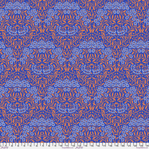 Michaelmas Daisy in Cobalt | Kaffe Fassett & Morris & Co | per 10cm ...