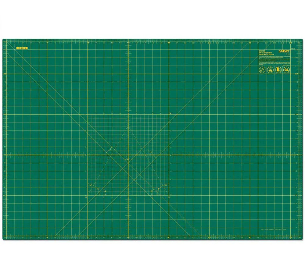Olfa Rotary Mat Large RMMG - 24" x 36" - Sew & Co