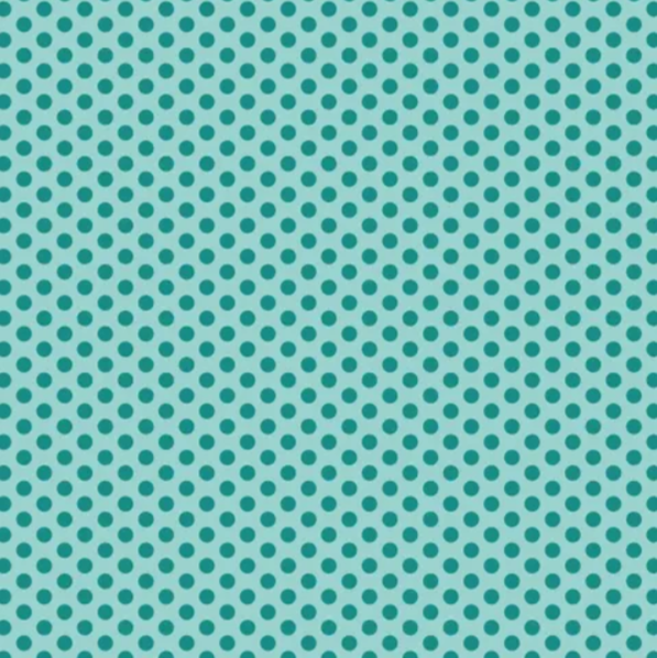 Polked Again in Turquoise | Building Blocks by The Devonstone ...