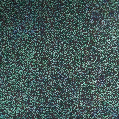 Sprigs in Black Jade | Hoffman Batiks | per 10cm - Sew & Co