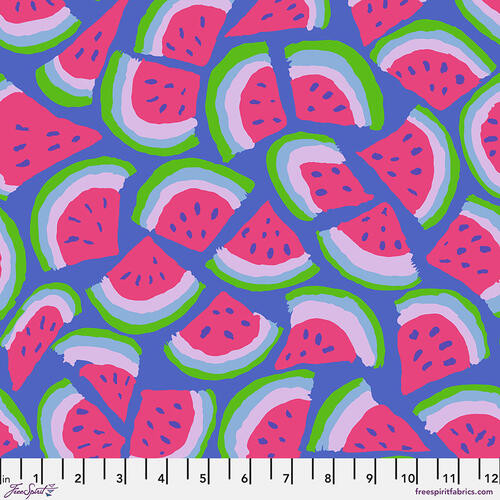 Slice in Blue | Brandon Mably | per 10cm - Sew & Co