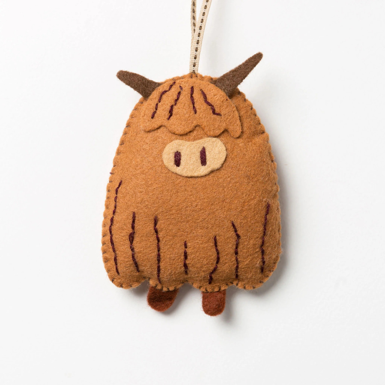 Highland Cow Felt Craft Mini Kit - Sew & Co