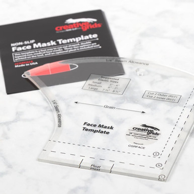 Face Mask Template | 3 sizes in one - Sew & Co