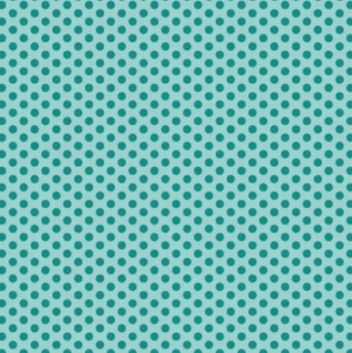 Polked Again in Turquoise | Building Blocks by The Devonstone ...