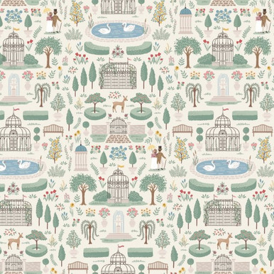 Emma Highbury in Cream | Jane Austen | per 10cm - Sew & Co