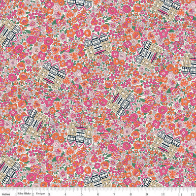 Liberty in Bloom in Dark Pink | Liberty Flower Shop by Liberty | per 10 ...