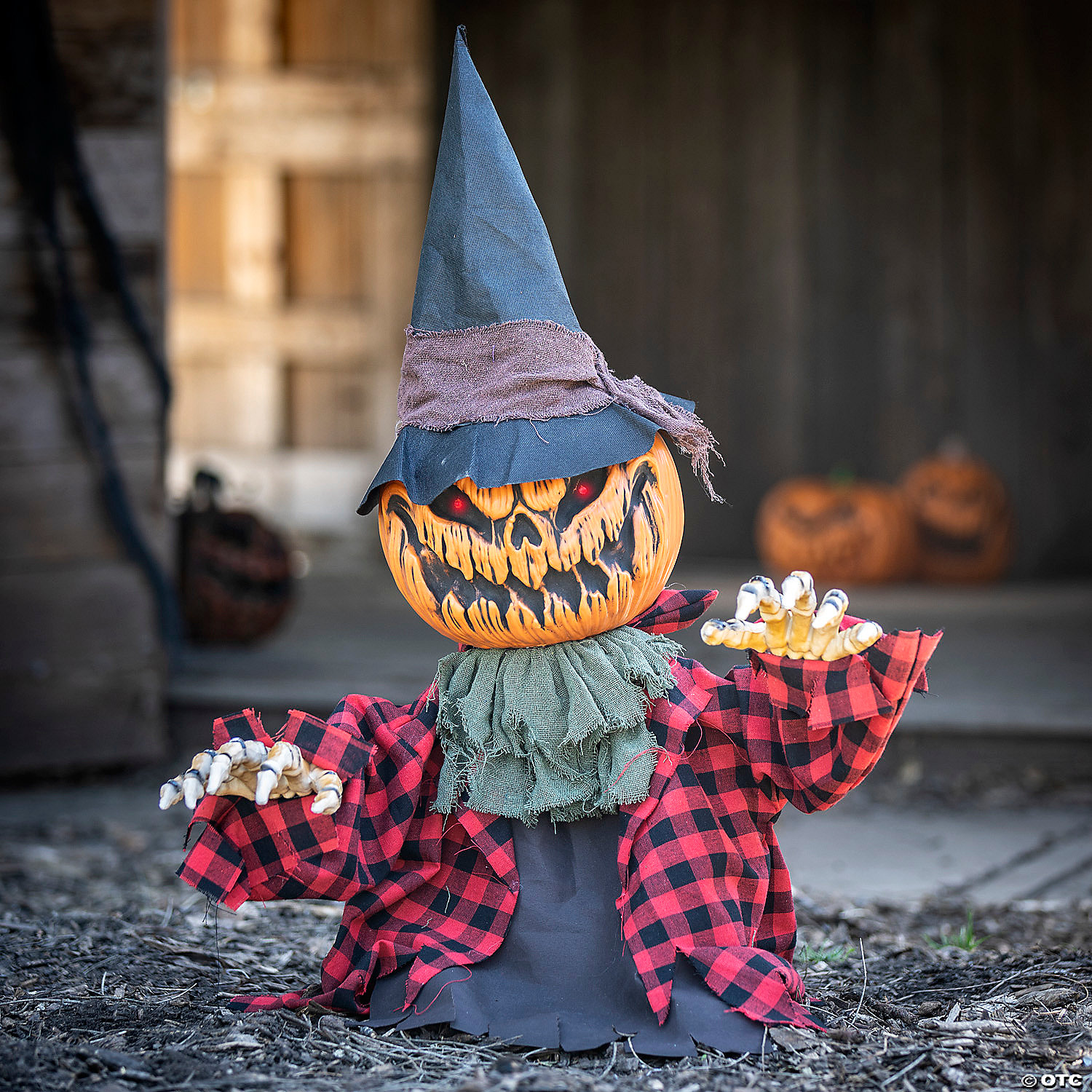 2 Ft Groundbreaker-Animated Pumpkin Man - Give 5 To Cancer