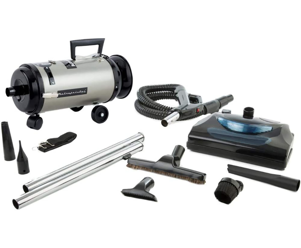 New Metro Vac Evolution With Electric Power Nozzle Compact Canister ...