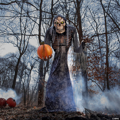 Jack Stalker Animated 7' Halloween Prop Lifesize Animatronic,One Size ...